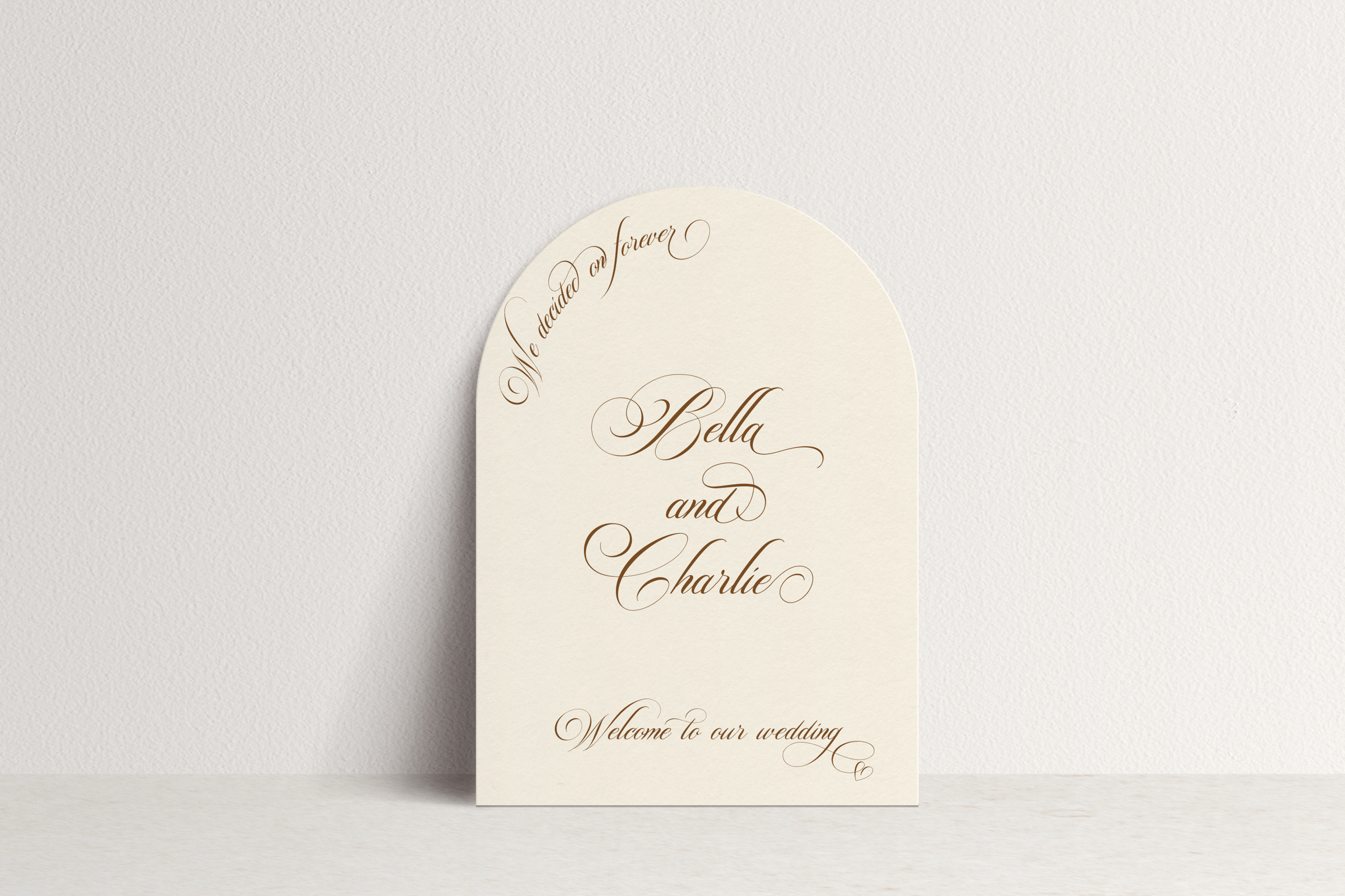 Bella Welcome Sign – Autumn Rose Paper Co